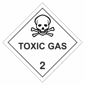 Class 2 Toxic gas 2.3 | Hazard Packaging Labels | Safety Signs & Notices